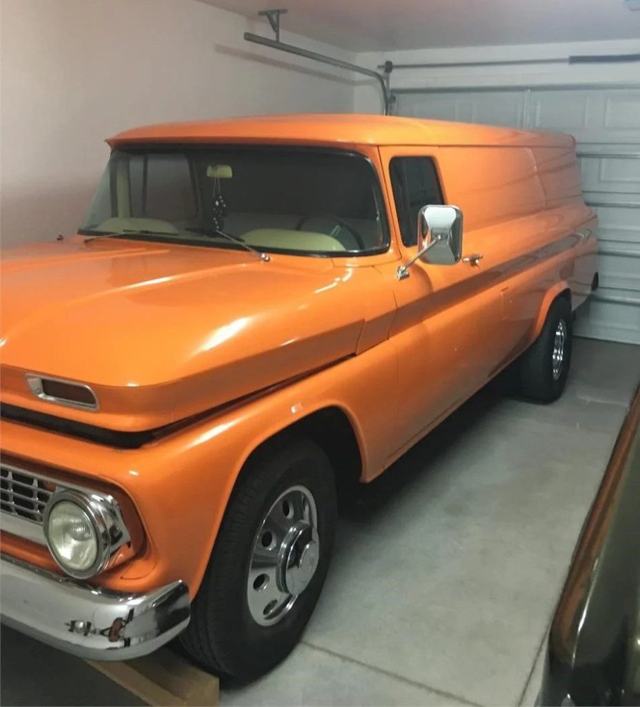 1963 Chevy 1 ton panel truck. – Nationwide Auctions