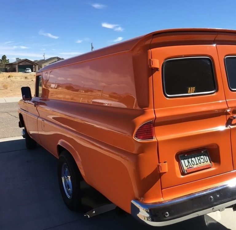 1963 Chevy 1 ton panel truck. – Nationwide Auctions