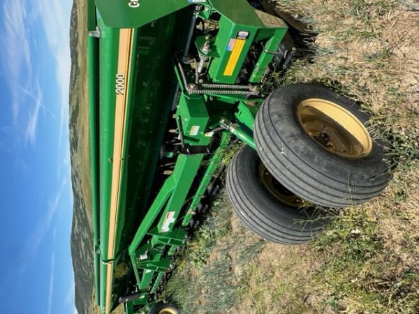 Model 5114 H@S High Capacity Rake & Model 2000 Great Plains Drill ...